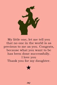 100 Thank You Messages for Daughter, Wishes and Quotes - Dreams Quote