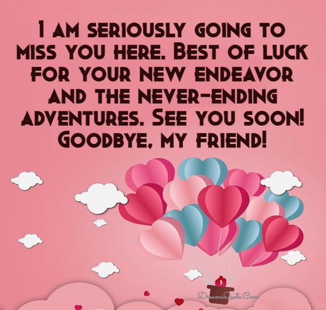 Farewell Quotes For Friends