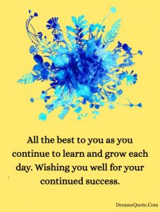 150 Best Wishes, Messages, and Quotes for Good Luck - Dreams Quote