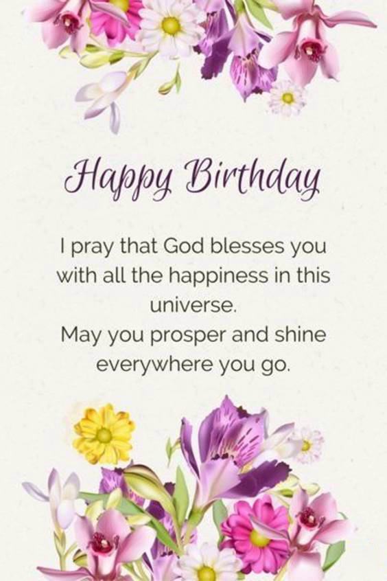 45 Happy Birthday Prayers The Best Collection Dreams Quote
