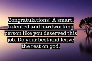 45 Congratulations for New Job: Messages, Quotes and Wishes - Dreams Quote
