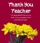 100 Thank You Teacher Messages And Quotes - What To Write In A Teacher ...