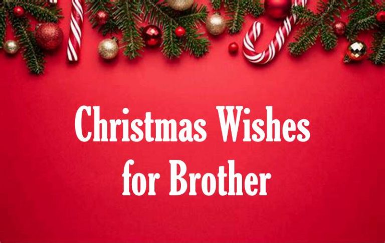 170+ Heartwarming Christmas Wishes for Brother (2025) - DQ