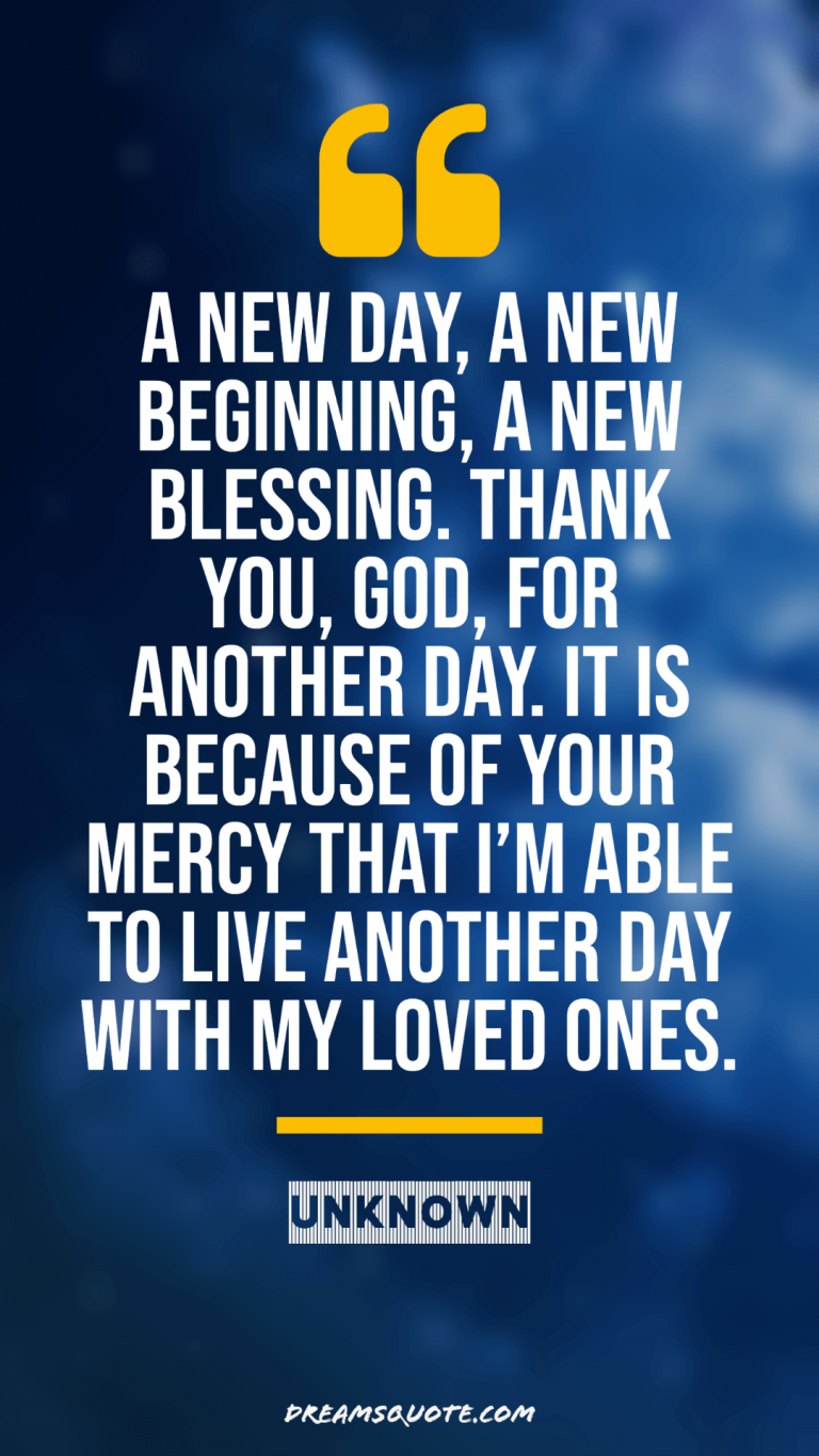 52 Thank You God Quotes And Sayings With Beautiful Images - Dreams Quote