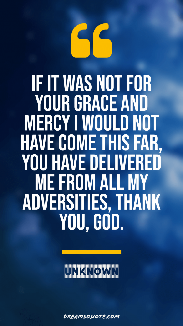 52 Thank You God Quotes And Sayings With Beautiful Images - Dreams Quote