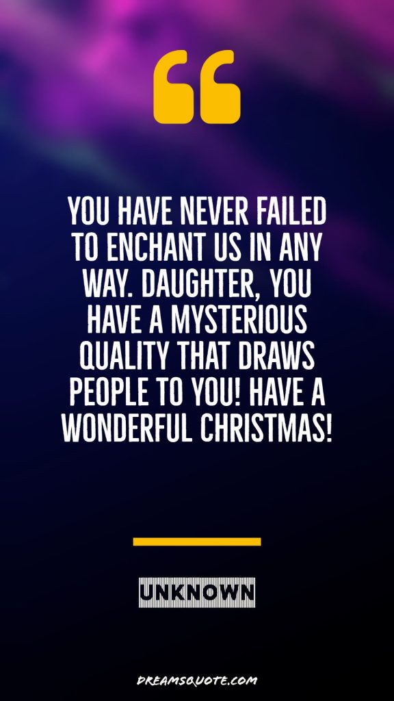95 Best Christmas Messages for Daughter - Happy Christmas - Dreams Quote