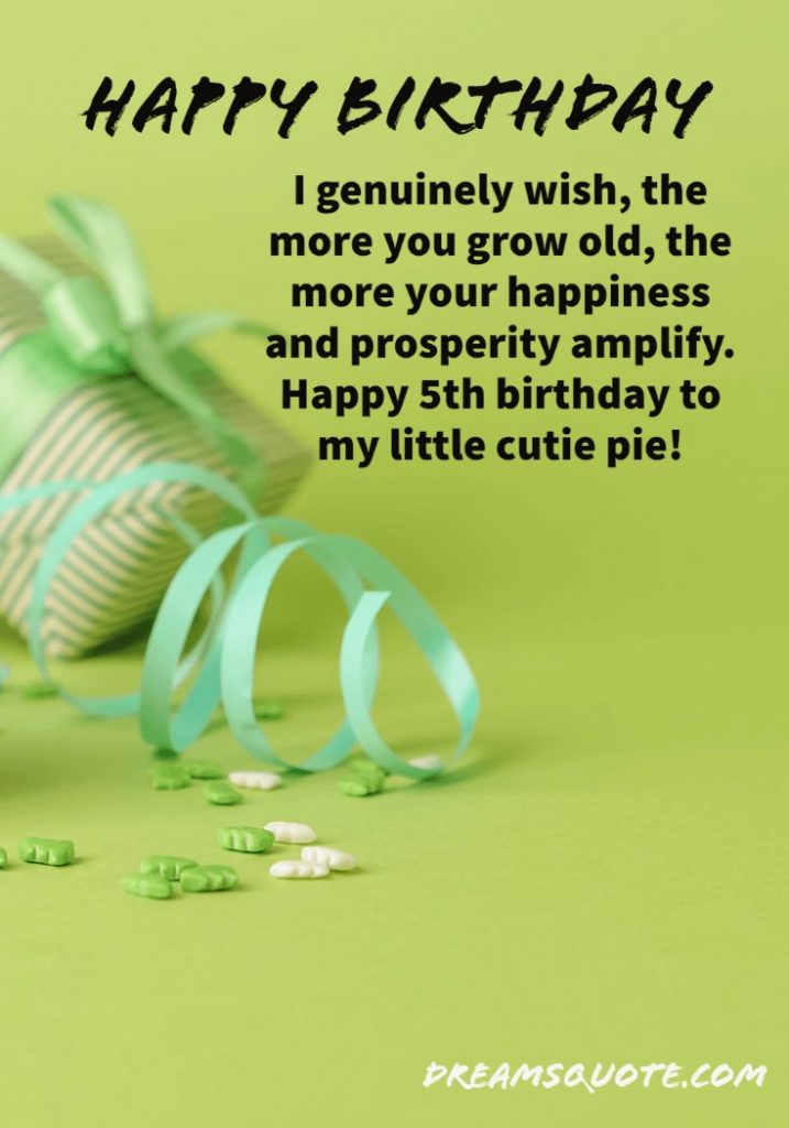 150+ Cute Happy 5th Birthday Wishes | Messages for 5-Year-Old - Dreams ...
