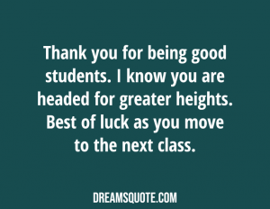 150+ Profound Thank You Messages for Students from Teacher