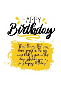 100 Heartfelt Happy Birthday Text with Beautiful Images to Brighten ...