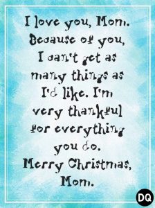 45 Best Merry Christmas Wishes For Mom - Dreams Quote