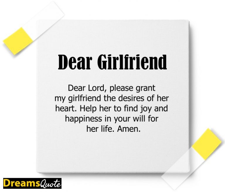 140+ Strong Prayer For Girlfriend – Prayer For Lover Blessings - Dreams ...