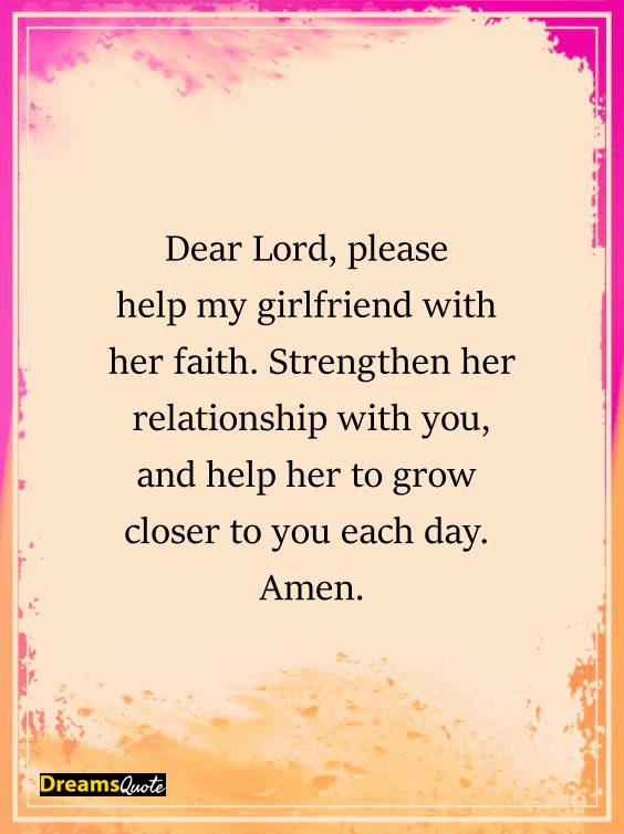 140+ Strong Prayer For Girlfriend – Prayer For Lover Blessings - Dreams ...