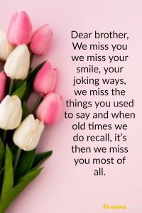 86+ Death Anniversary Quotes For Brother & Messages
