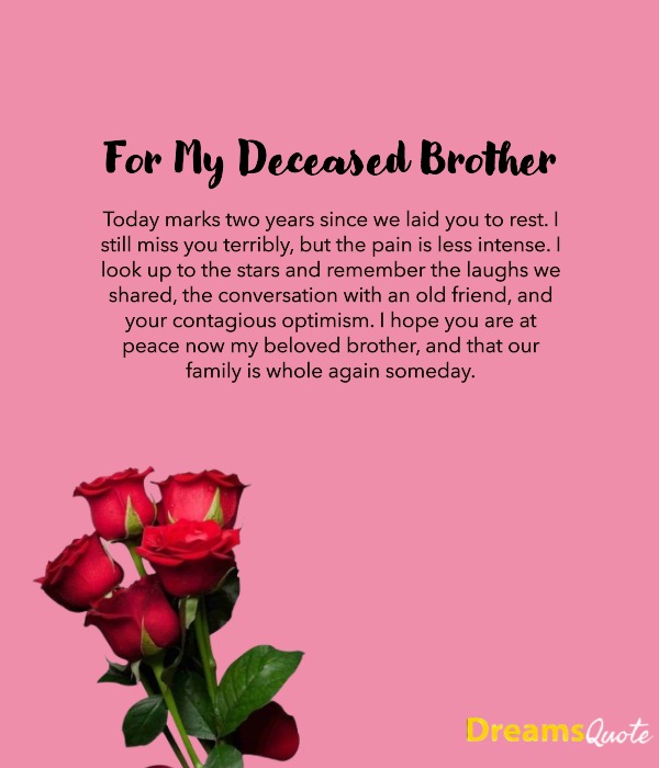 86+ Death Anniversary Quotes For Brother & Messages