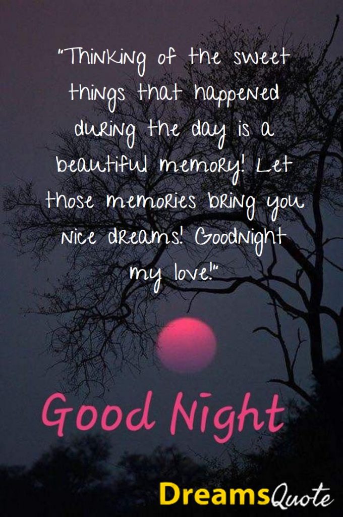 36 Good Night Love Messages For Her - Dreams Quote