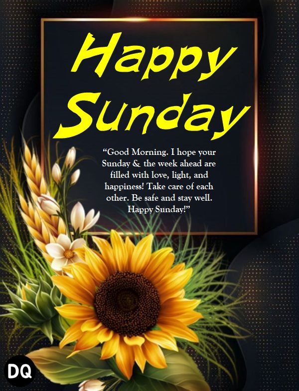 135 Happy Sunday Wishes - Beautiful Messages - Dreams Quote