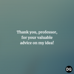 Thank You Messages to Professor - Appreciation Messages - Dreams Quote