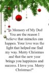 45 Best Merry Christmas Wishes For Dad - Dreams Quote