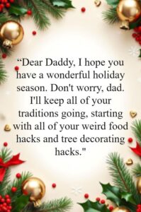45 Best Merry Christmas Wishes For Dad - Dreams Quote