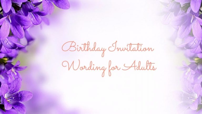 45 Birthday Invitation Wording for Adults - Dreams Quote