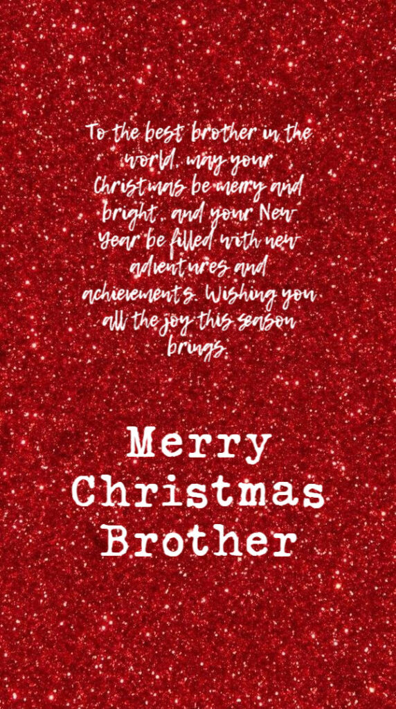 170+ Heartwarming Christmas Wishes for Brother (2025) - DQ