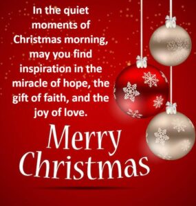 45 Inspirational Christmas Messages and Images - Dreams Quote