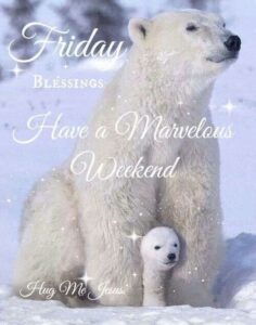 100 Friday Winter Blessings Have A Great Weekend Winter - Dreams Quote