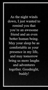 20 Long Goodnight Messages for a Friend - Dreams Quote