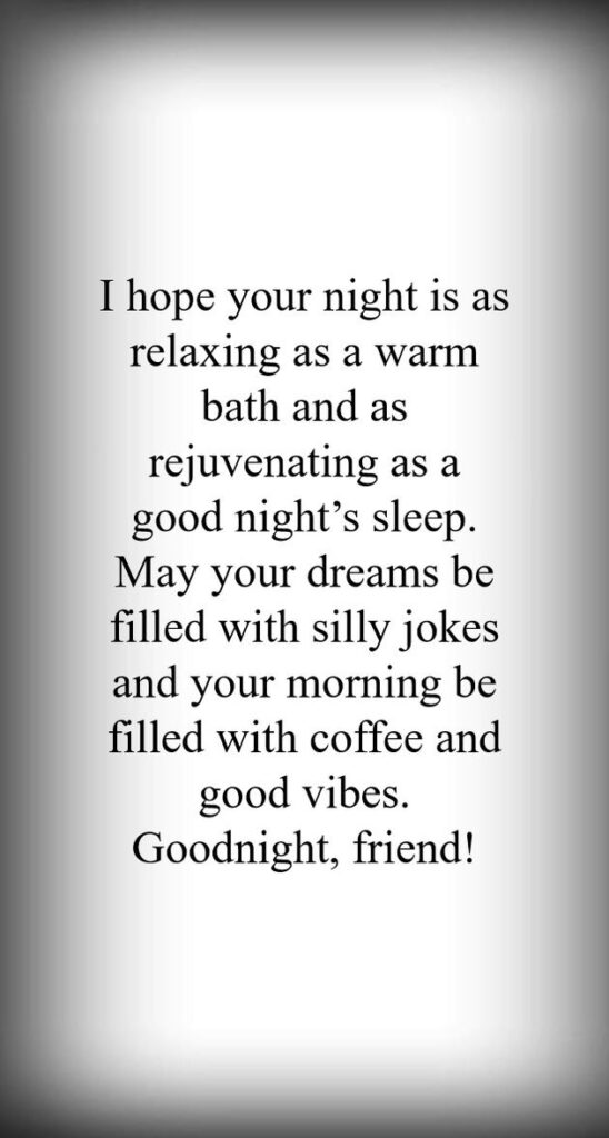 20 Long Goodnight Messages for a Friend - Dreams Quote