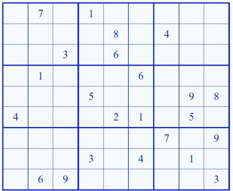 50 Easy Sudoku Puzzles with Answers (Free Printable PDF) - Dreams Quote